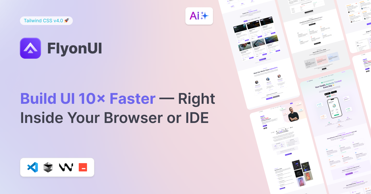 IDE Extension - FlyonUI